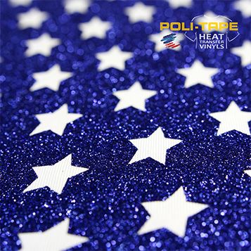 POLI-FLEX PEARL GLITTER Heat Transfer Vinyl HTV 500mm width by meter ...